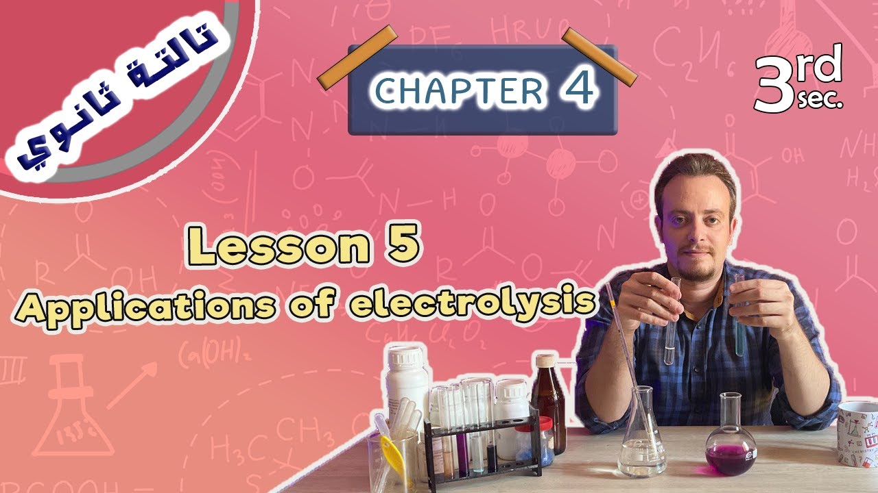 Chem - sec 3 - chap 4 - Lesson 5 - applications of electrolysis - YouTube