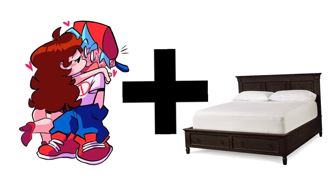 FNF BOYFRIEND x GIRLFRIEND + BED = ?👪? | FNF ANIMATION (BEST MOMENTS ...