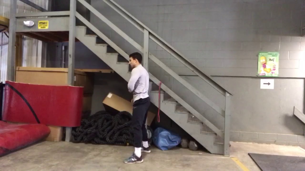 Movement Library: Banded Side Jumps - YouTube