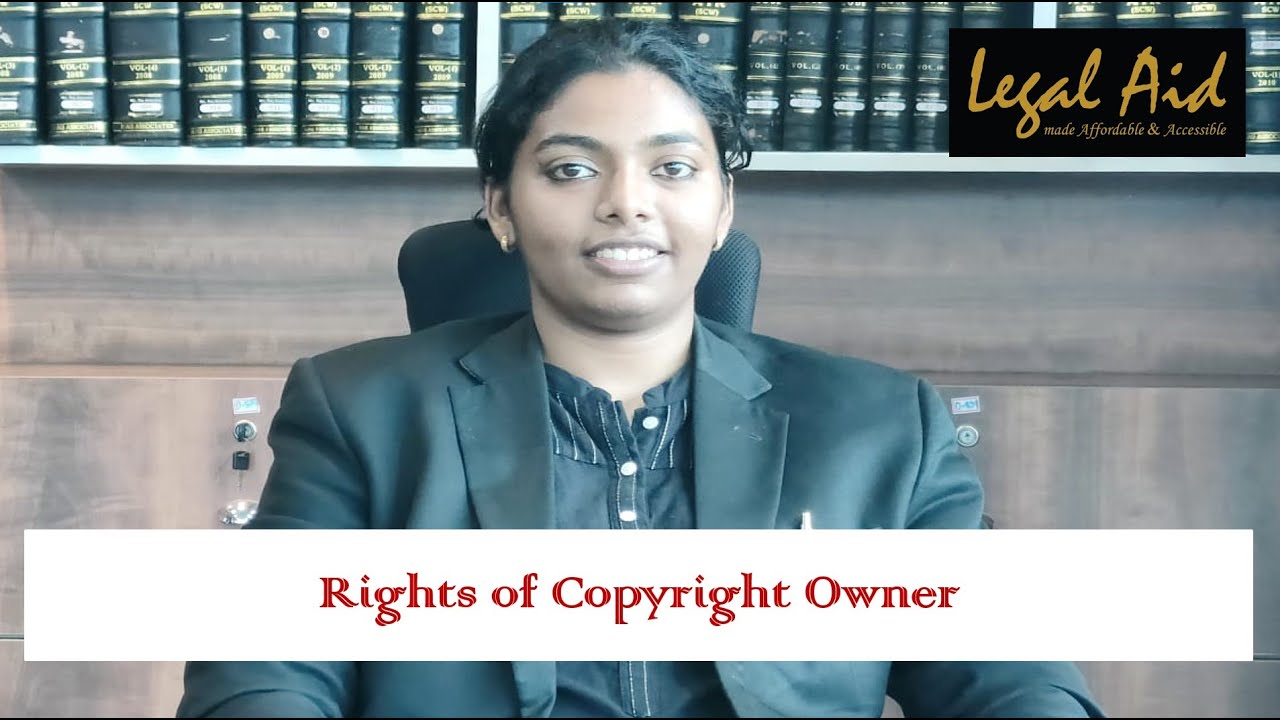 LAT/GA-050: Rights of Copyright Owner (General Awareness Series) - YouTube