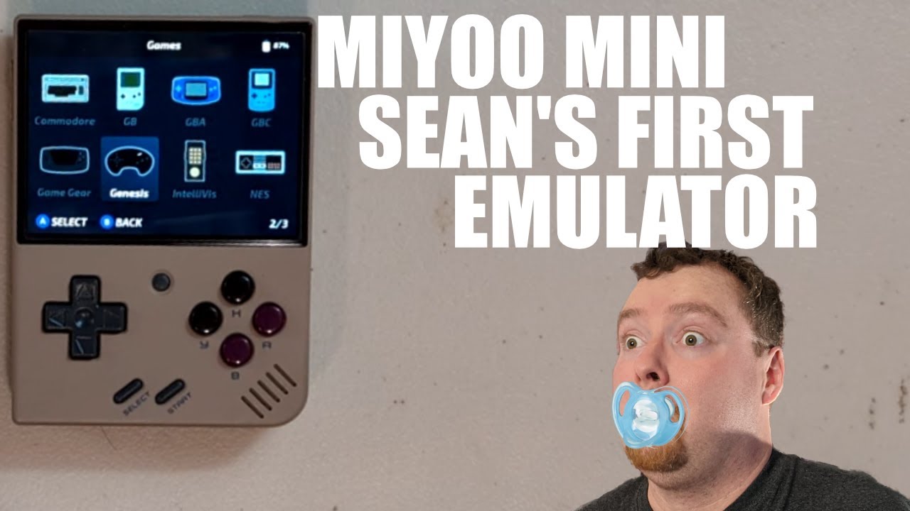 Miyoo Mini Sean's First Emulator - YouTube