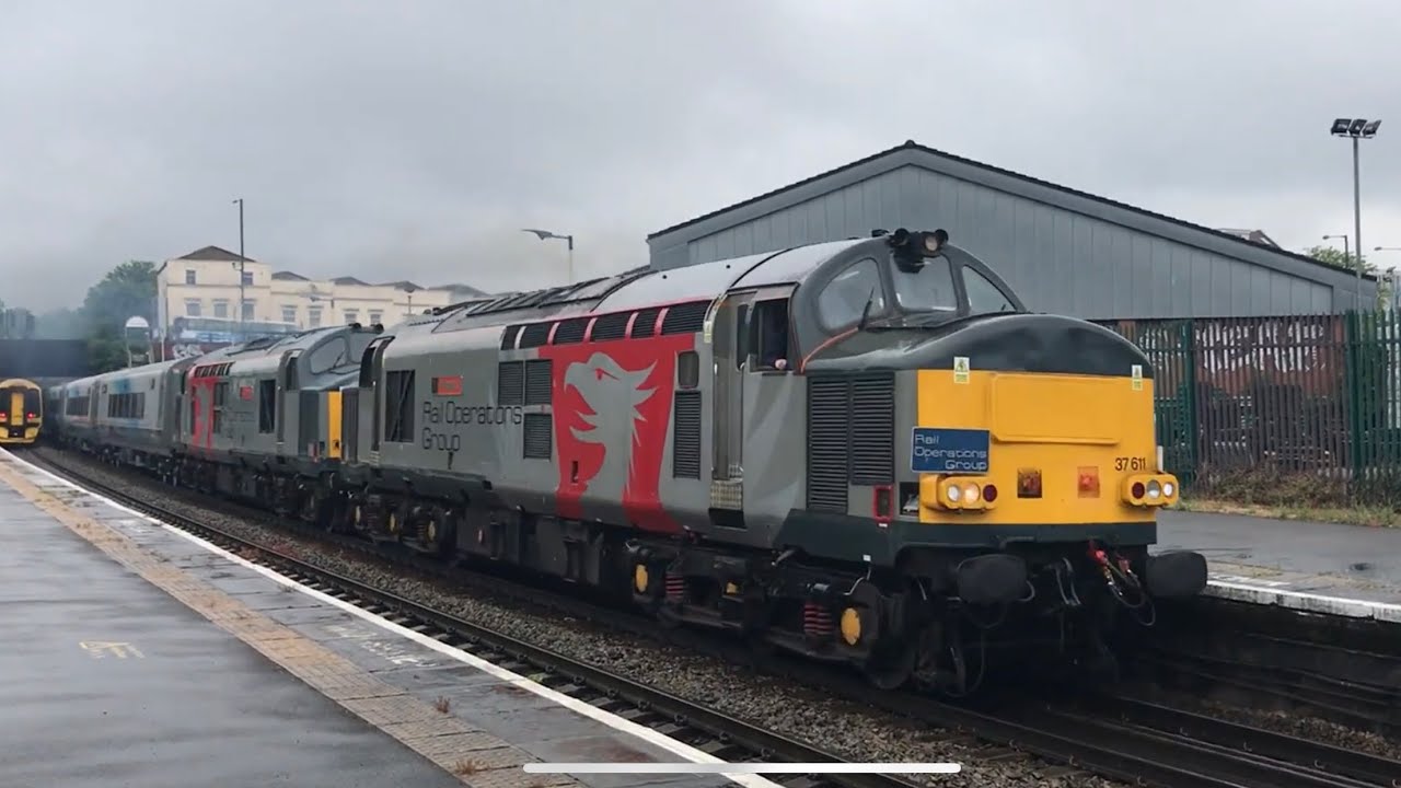 Class 37 Compilation at Various Places/Livery’s and Workings. (Thrash ...
