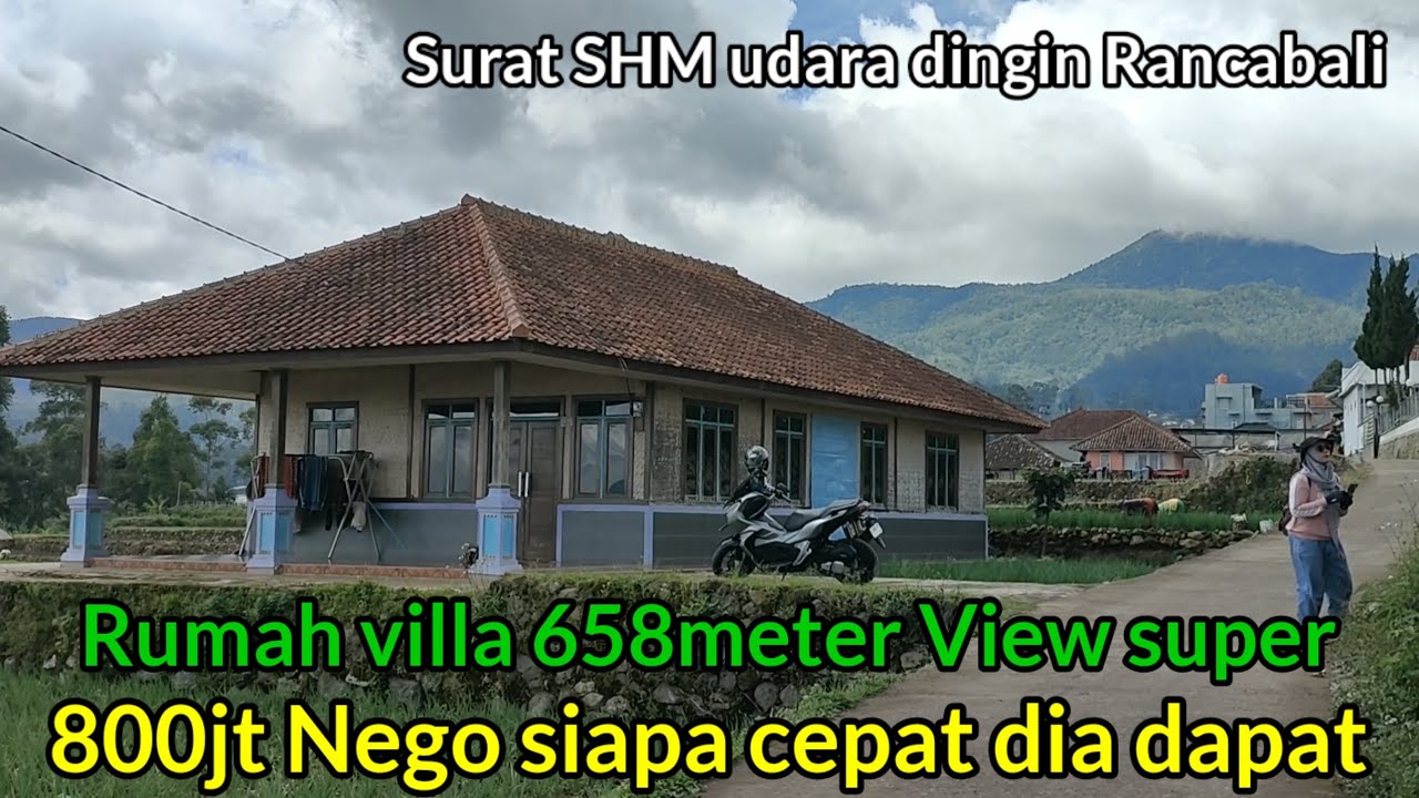 Rumah Villa DI Rancabali View Nya Indah Betul‼️Di Tawarkan 800jt Nego ...
