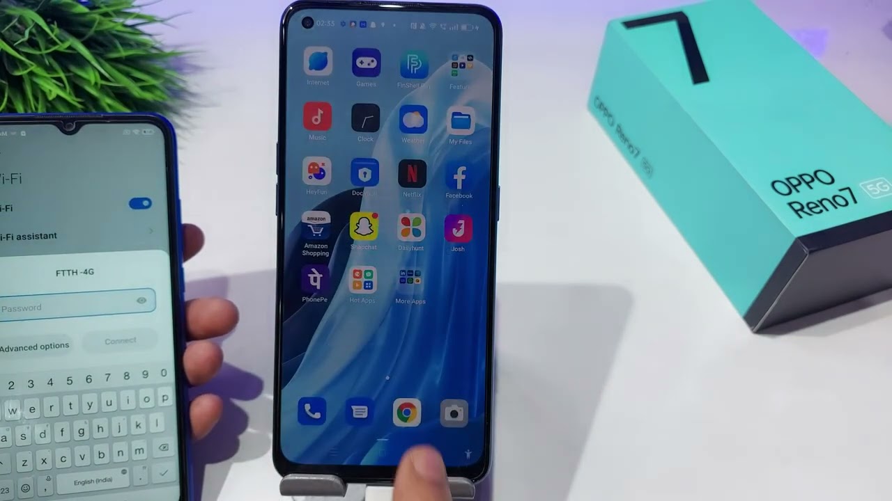 How to Connect Wifi via QR Code in Oppo Reno 7,6 pro,Oppo Reno 7 me QR ...