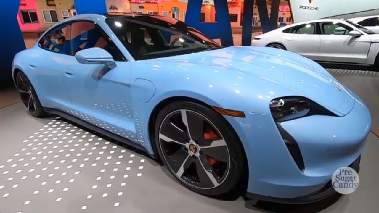 2020 Porsche Taycan 4S - Exterior Walkaround - Debut at 2020 Auto Show ...