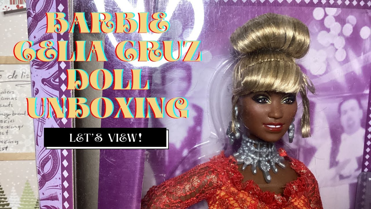 🎤 Barbie Unboxing Celia Cruz Doll - YouTube