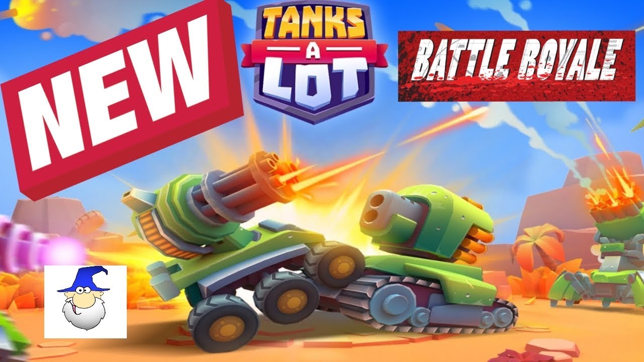 NEW 3v3 Tank BATTLE ROYALE GAME - Tanks A Lot - YouTube