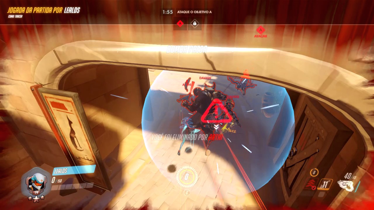 Destaque Overwatch - 1# Quad Kill da Tracer - YouTube