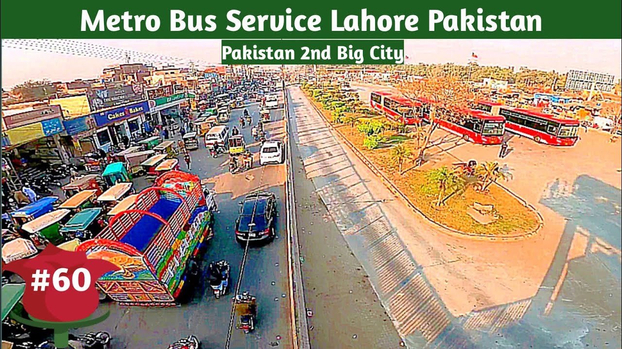 Metro bus Service Lahore #EasyWalks - YouTube