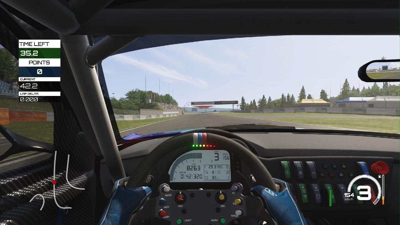 Assetto Corsa time attack bmw z4 gt3 - YouTube