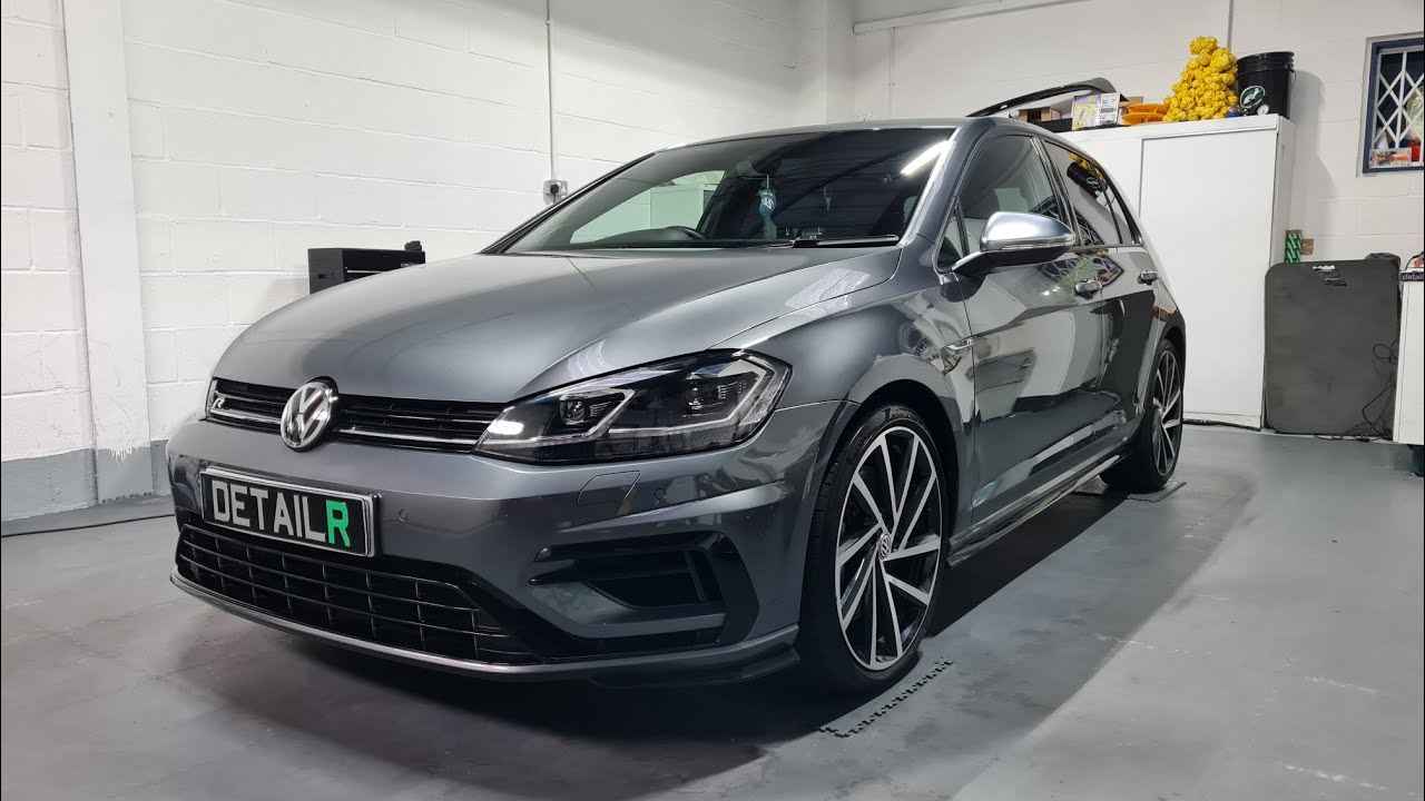 VW GOLF R - ENHANCEMENT DETAIL AND CERAMIC COATING - YouTube