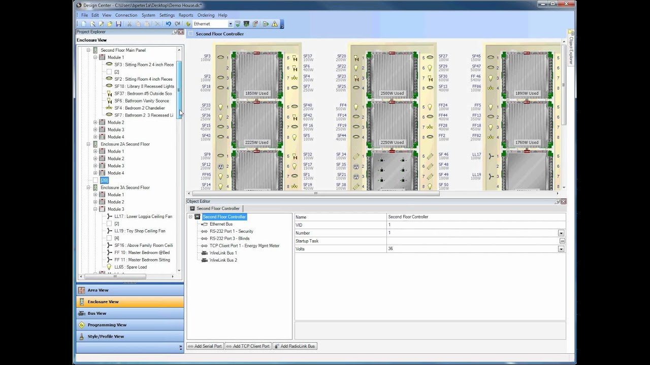 Vantage Design Center 3.0 Enclosure View - YouTube
