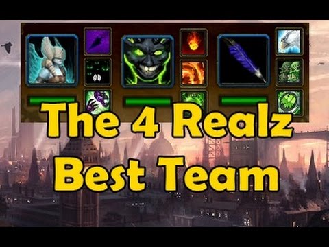 The 4 Realz Best Team PvP Pet Battles - YouTube