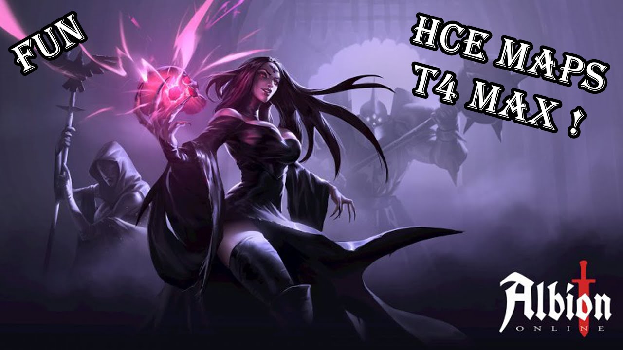 [FR] Albion Online - Maps HCE en t4 flat, allons le plus haut possible ...