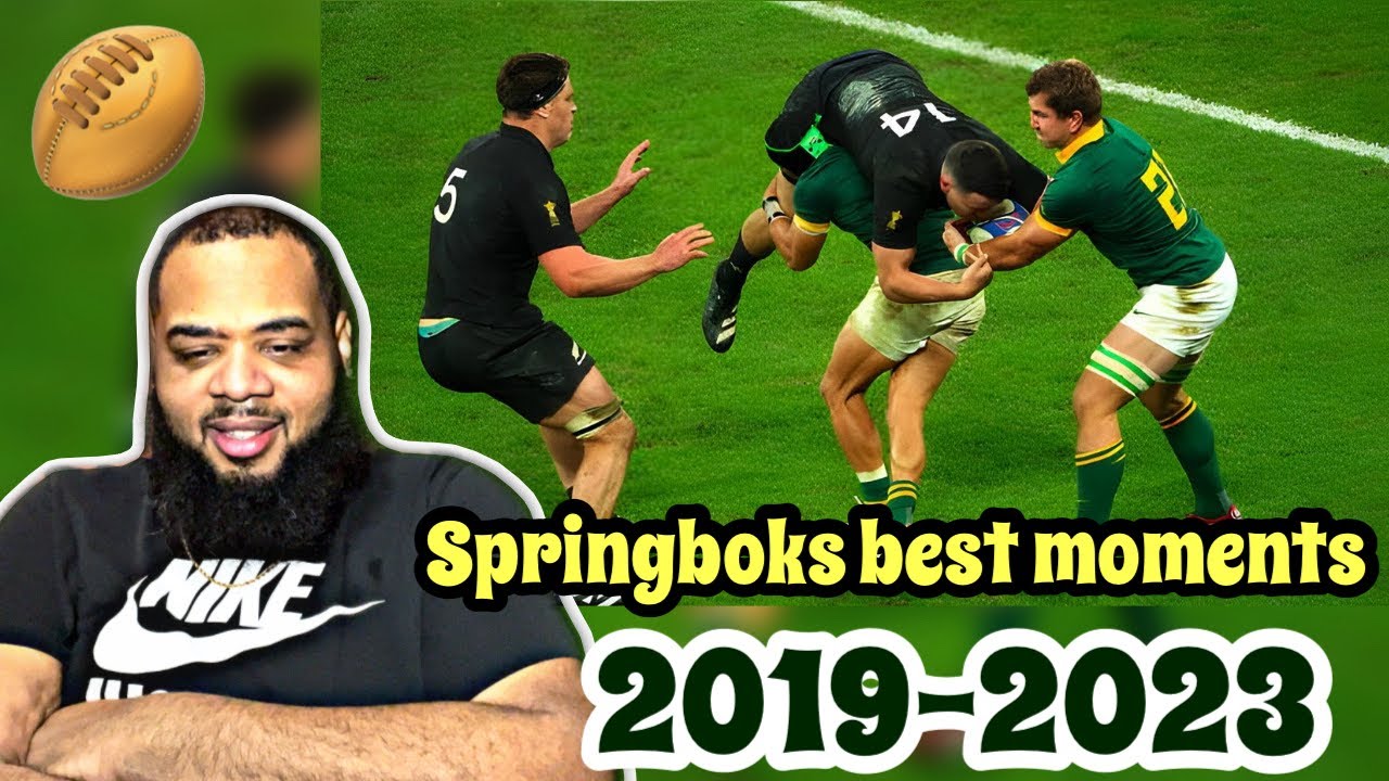 Springboks best moments from 2019-2023 | RUGBY REACTION - YouTube