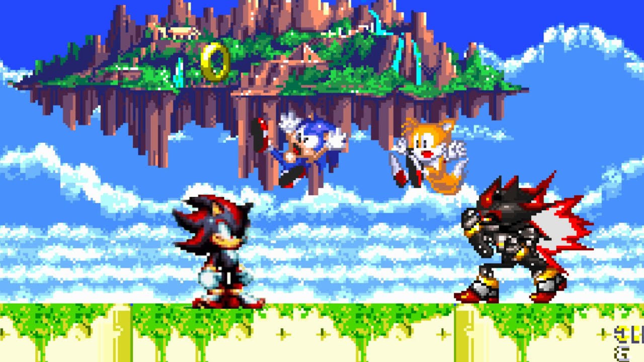 Shadow Remixed Vs Mecha Shadow (fixed!) - YouTube
