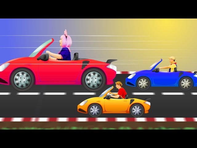 Who Is Faster? | Kids Funny Songs - Videos For Kids