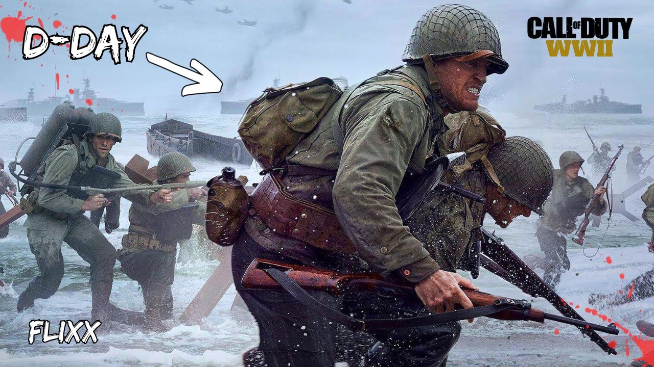 MISSION D-DAY | CALL OF DUTY WW2 | FLIXX - YouTube