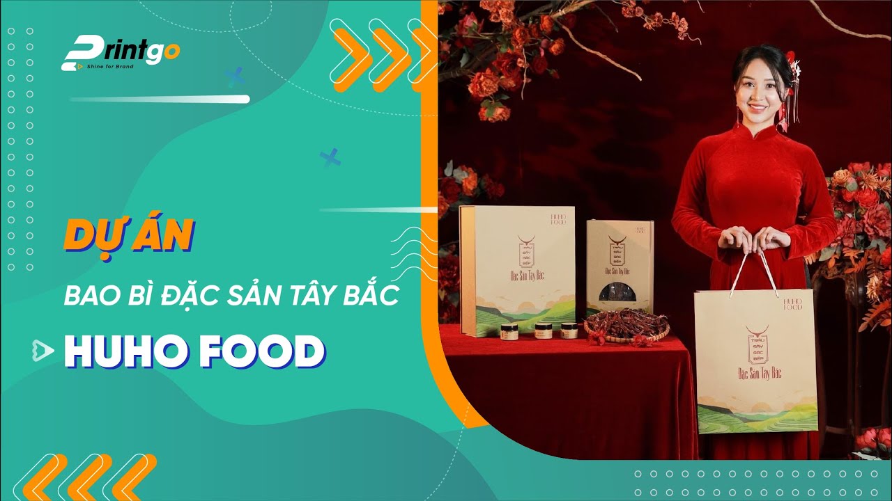 SẢN XUẤT BAO BÌ ĐẶC SẢN TÂY BẮC HUHO FOOD (HUYỀN HUHO) - YouTube