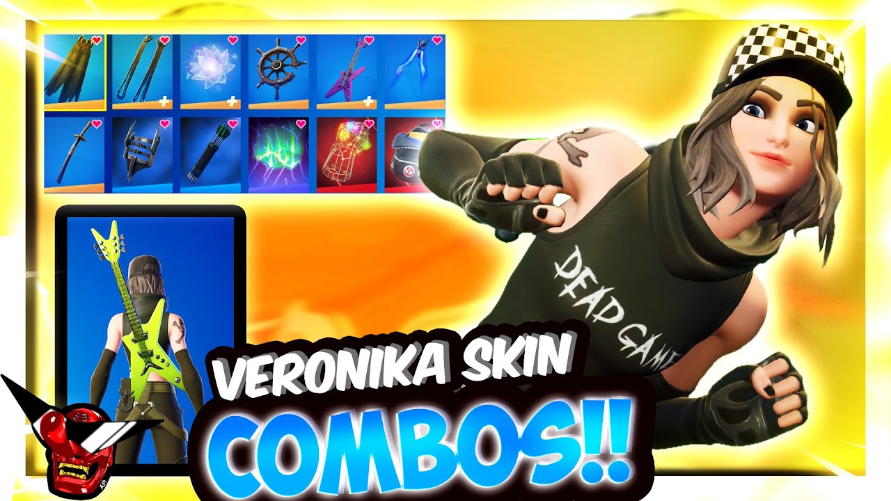*NEW* VERONIKA SKIN! | Best Combos | Gameplay | Before You Buy Review ...