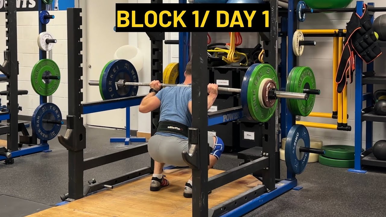 New Training Cycle | Squat & Bench Intensity Day (Session 1) | Middle ...