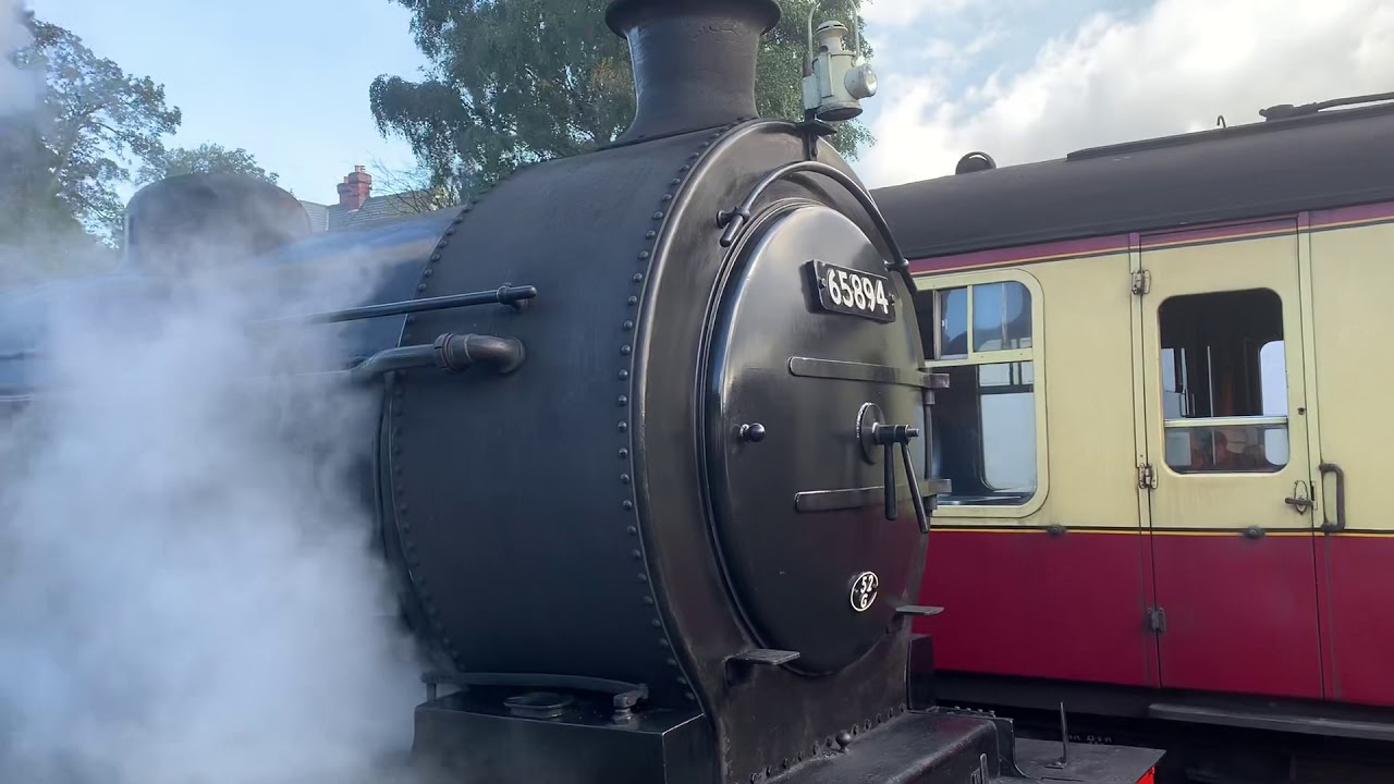 J27 65894 and Q6 63395 as a double header at North York Moors Railway ...