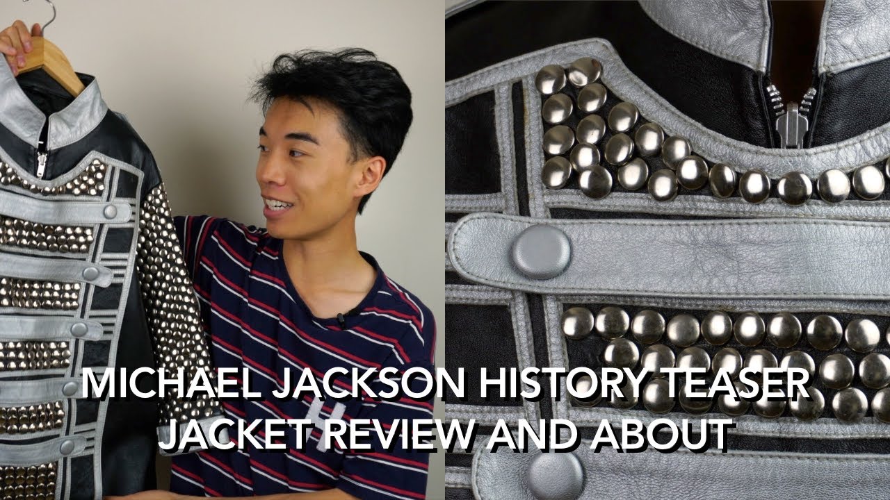 Michael Jackson HIStory Teaser Jacket - Review and About - YouTube