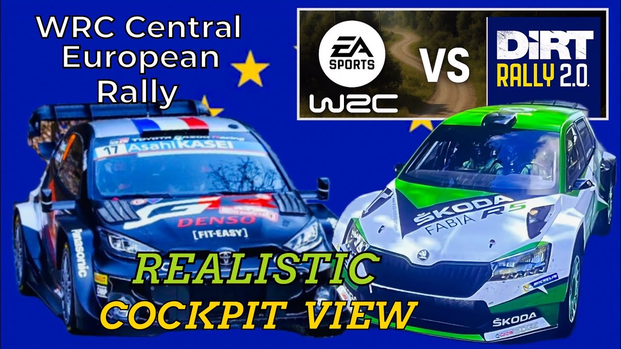 EA WRC Rally vs DiRT Rally 2.0 | Realistic Cockpit Views - Which Feels ...