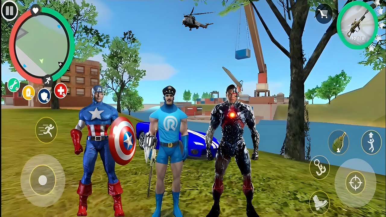 Rope hero vice Town Game Naxeex Rope Crime City Part#21 - New Mission ...