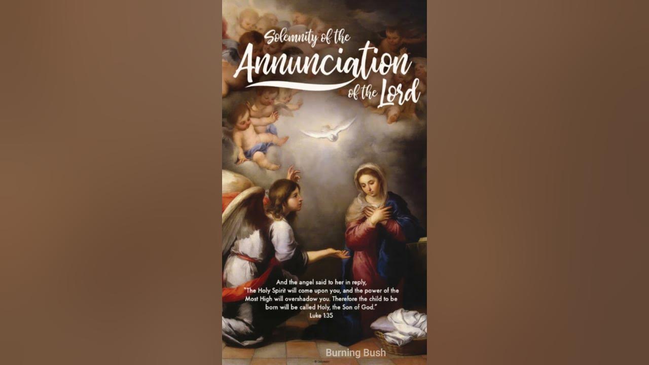 Feast of Annunciation | March 25 #love #burning_bush #annunciation ...