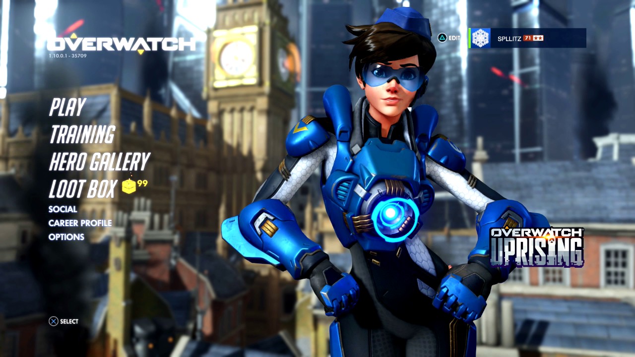 Overwatch - OFFICIAL UPRISING MAIN MENU THEME SONG! - YouTube