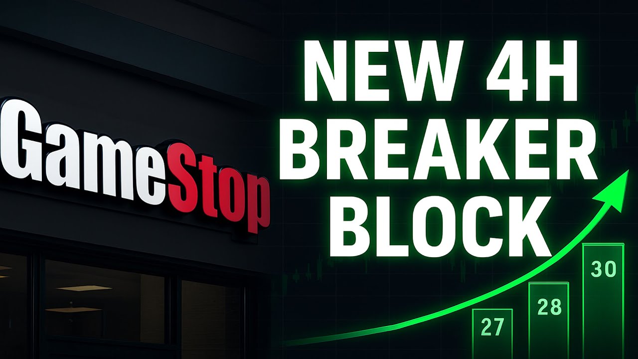 GameStop Daily TA: New 4H Breaker Block Formed Yesterday! - YouTube