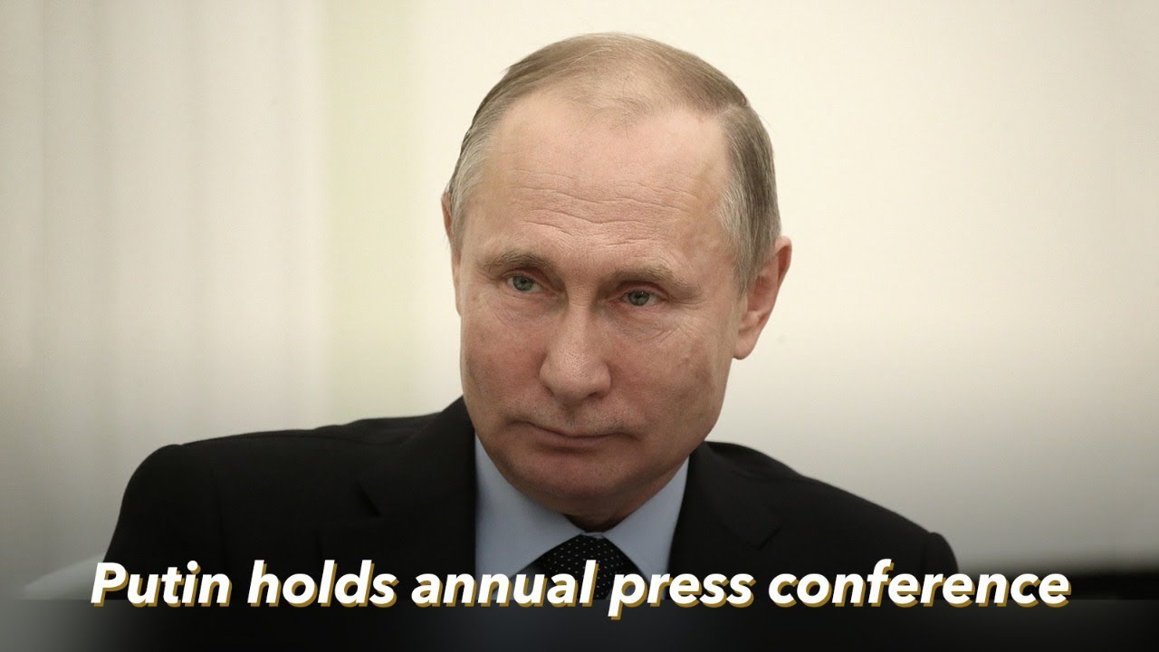 Live: Putin holds annual press conference普京召开年度记者招待会 - YouTube