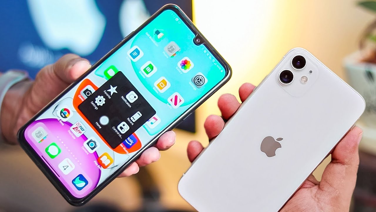 Turn Any Android into iPhone! ft. Lg G8X - YouTube