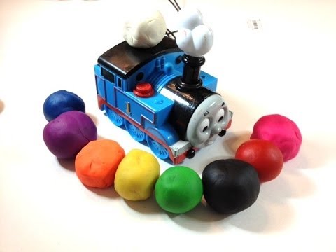 Thomas and Friends Trains in Play Doh Eggs like Super Surprise Eggs by ...