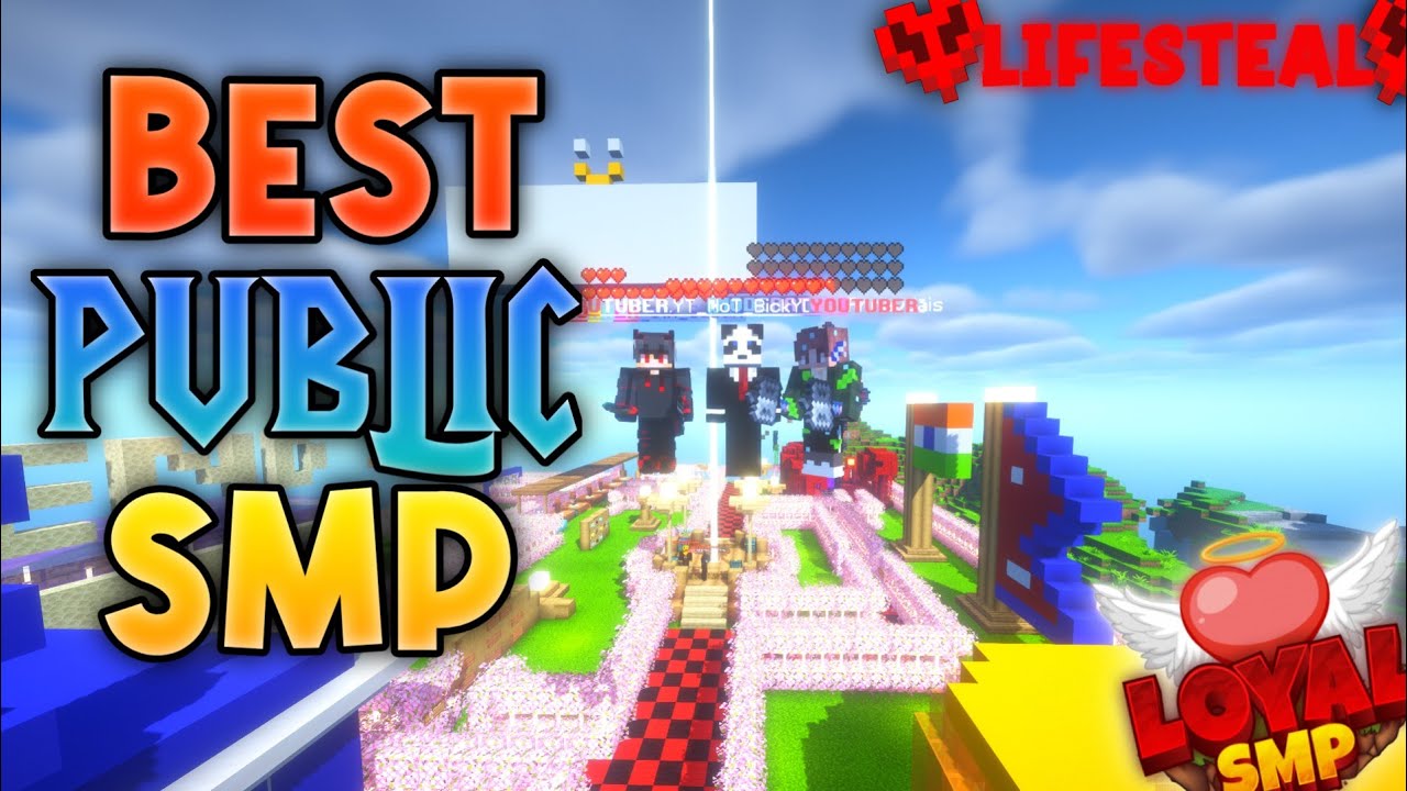 📌 Join Best Lifesteal Public Smp Server For Minecraft 🎯 | Java + PE ...