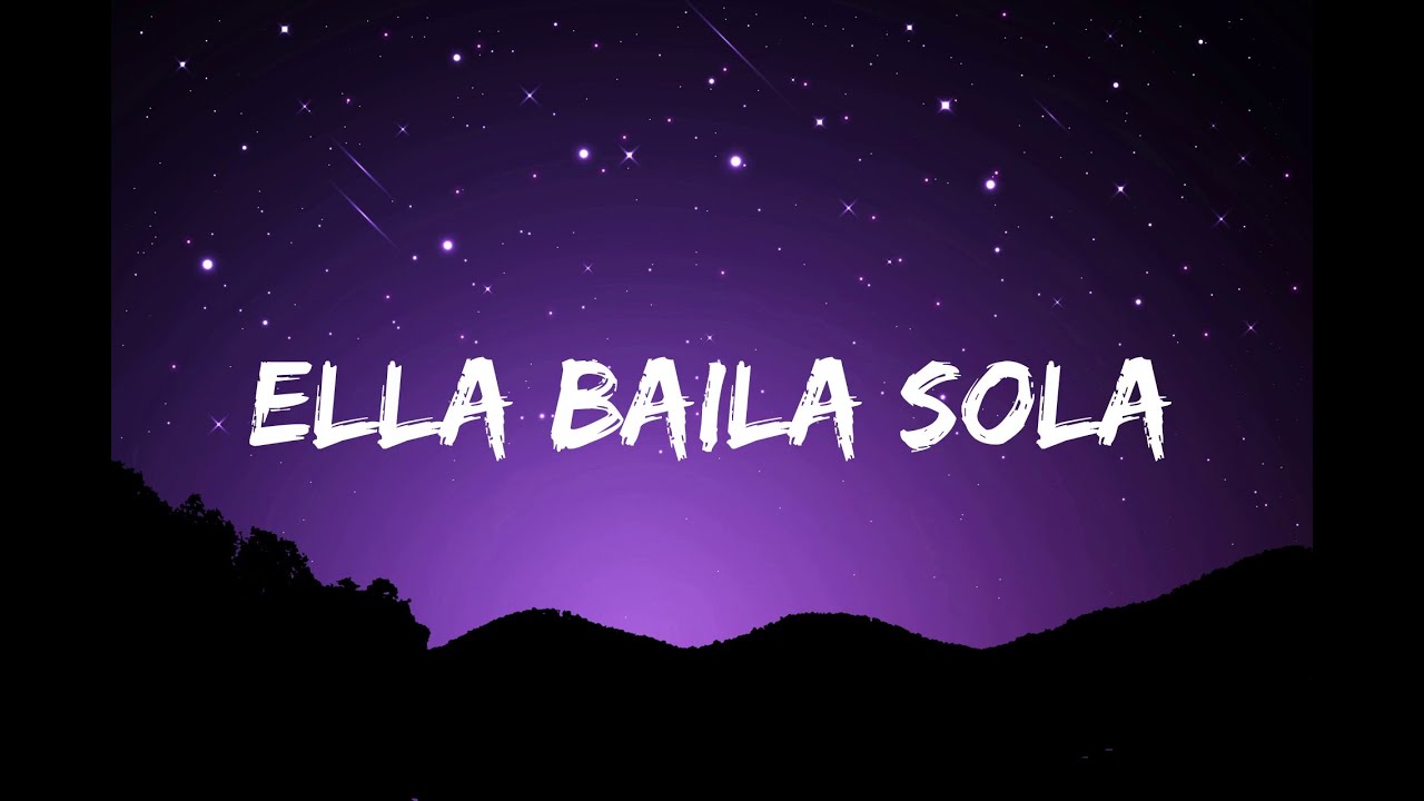 Eslabon Armado, Peso Pluma - Ella Baila Sola Mix (Mix Letra,Lyrics ...