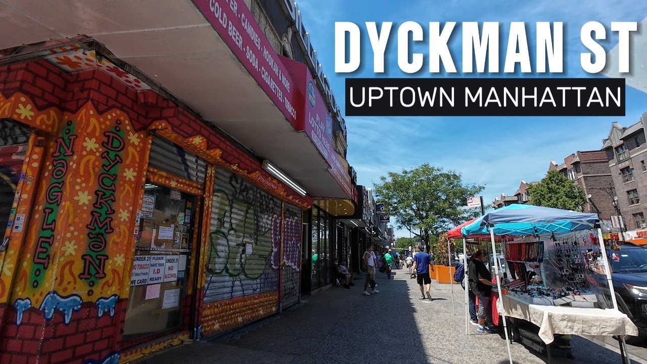 Washington Heights, Walking tour of Dyckman St. Uptown, Manhattan NYC ...
