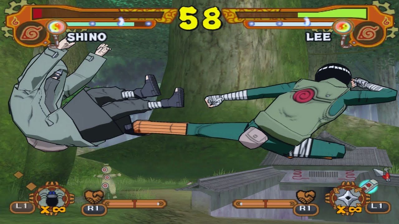 {Time Kurenai Vs Time Guy} Naruto Shippuden Ultimate Ninja 5 - YouTube