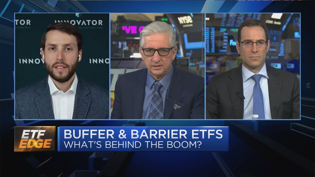 "Buffer" ETFs booming - YouTube