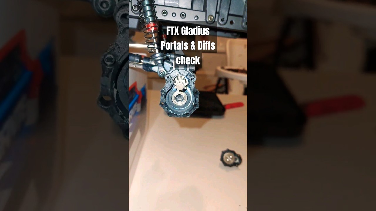 FTX Gladius Portal and Diff service #rc #rccar #rccrawler - YouTube