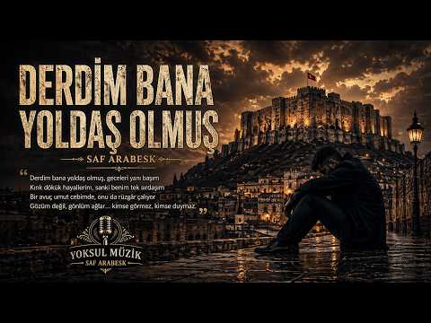 Derdim bana yoldaş olmuş… geceler susmaz, kalp dinmez.