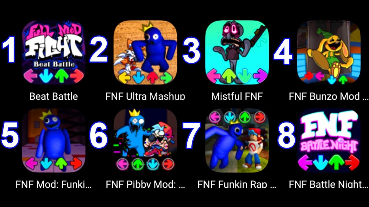 New Free FNF Mods FNF Beat Battle,FNF Ultra Mashup,FNF Mistful - Sally ...