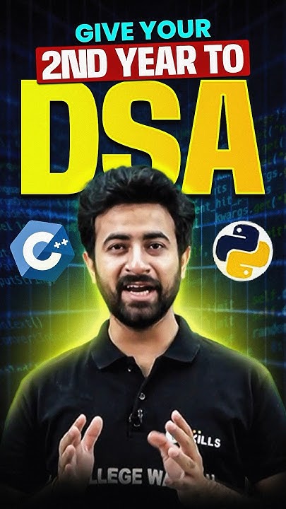 Give Your 2nd Year To Dsa Dsa Shorts Youtube