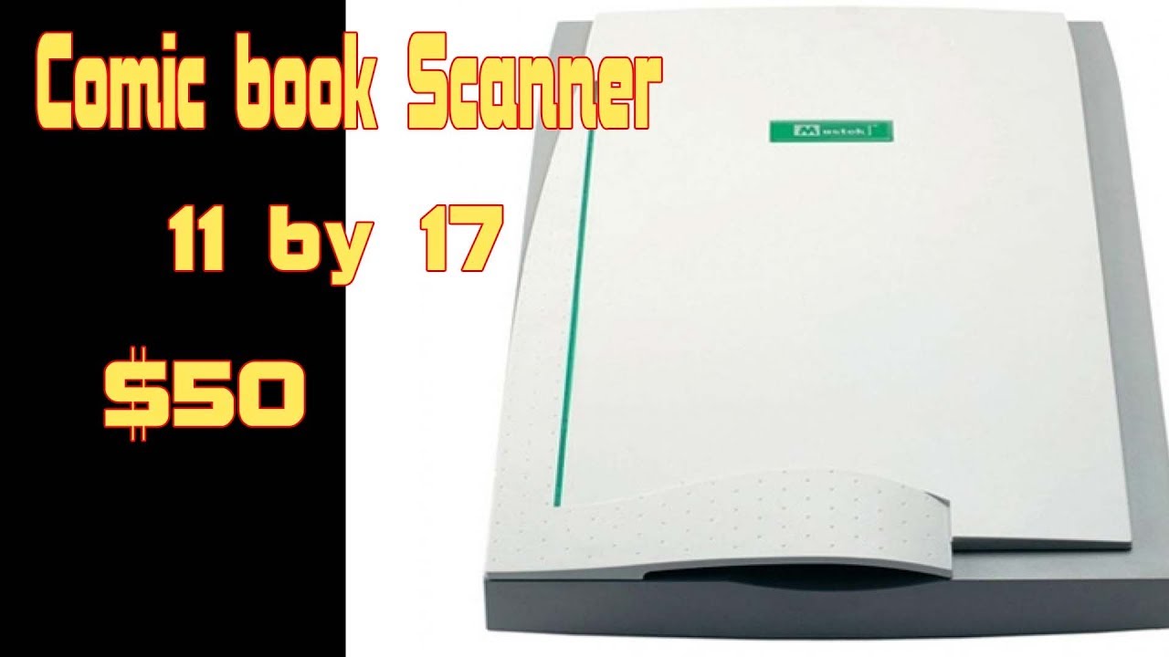 Comic Book Scanner for Cheap!!!! - YouTube