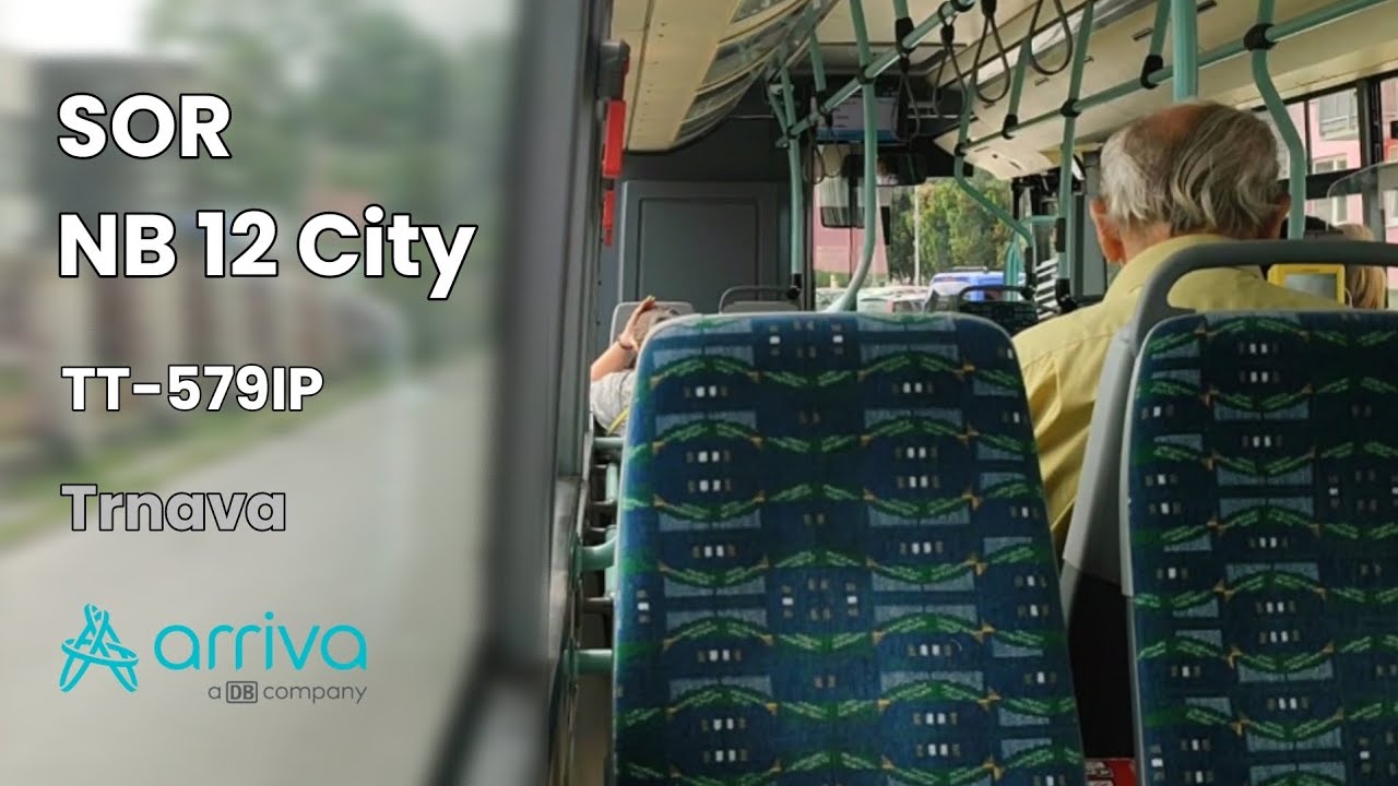 SOR NB 12 City - TT-579IP - Arriva Trnava | MHD Trnava - YouTube