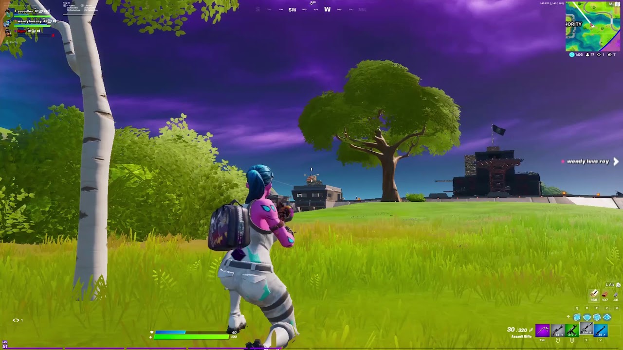 Where This Flower Blooms (Fortnite Montage) settings at the end of the ...