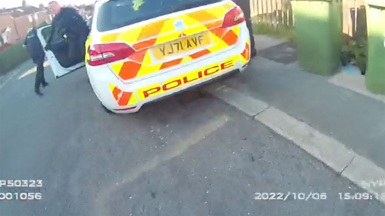 North Yorkshire Police county lines drugs raid - YouTube
