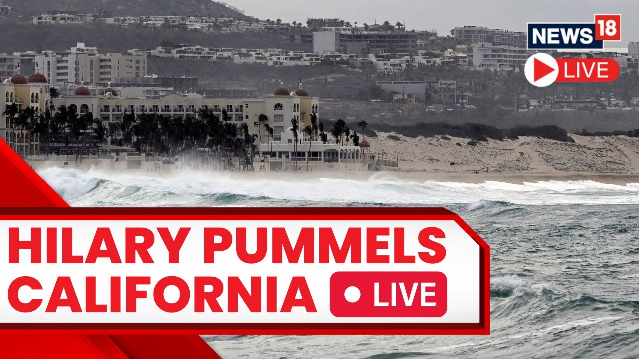 Hurricane Hilary Reaches California | San Diego Live Pictures ...