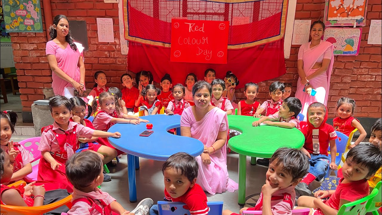 Let’s Celebrate Red Colour Day with Fun 👩‍🏫 Colour Identification ...